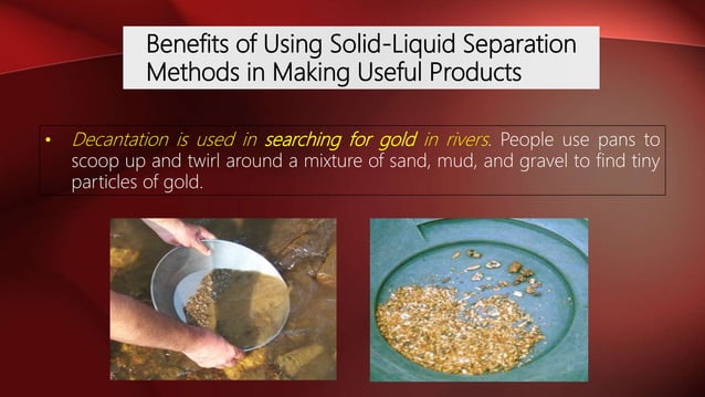 Solid liquid separation methods | PPTX