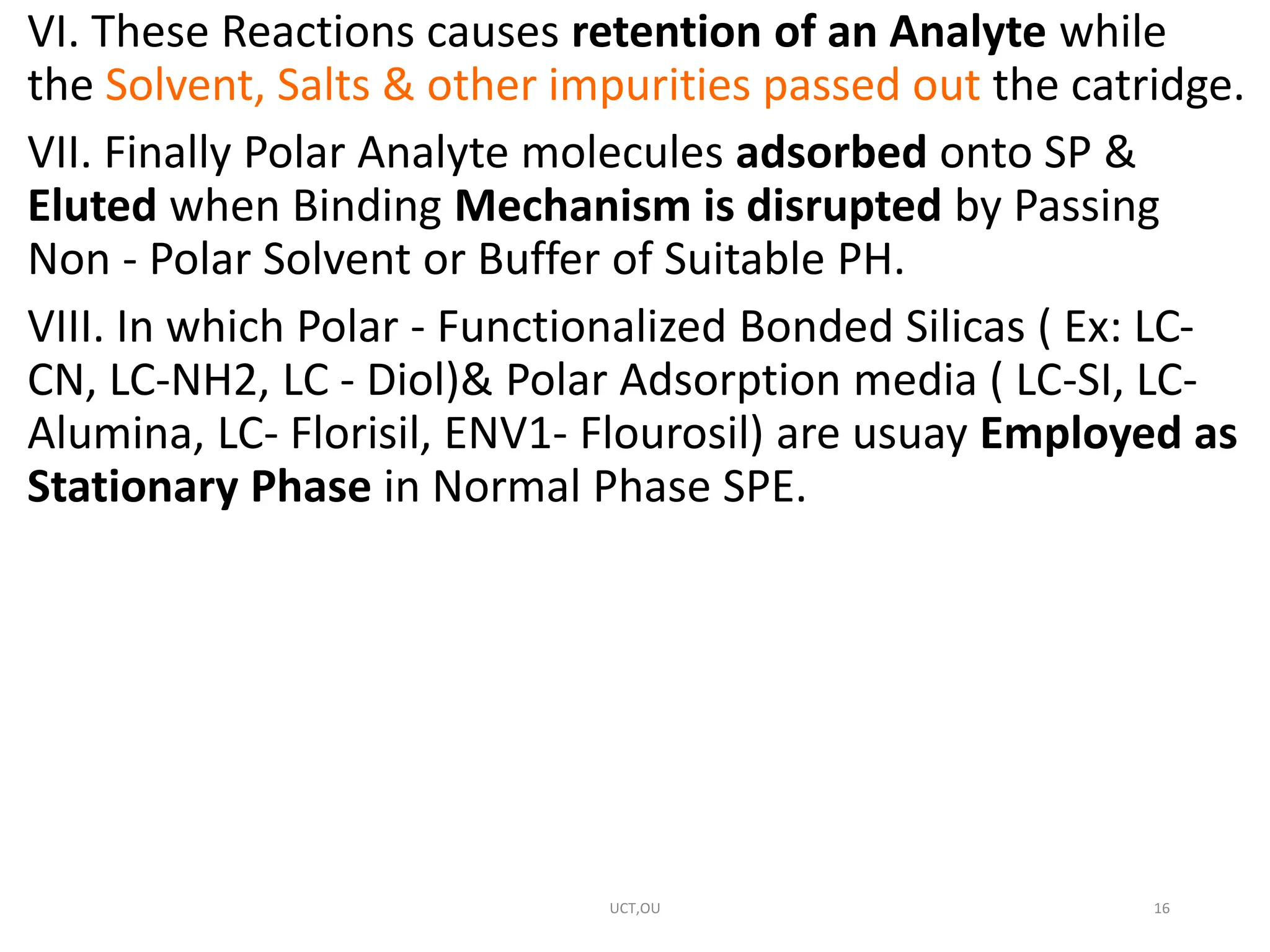 Solid - Phase Extraction By GUNTI SHASHIKANTH | PPTX