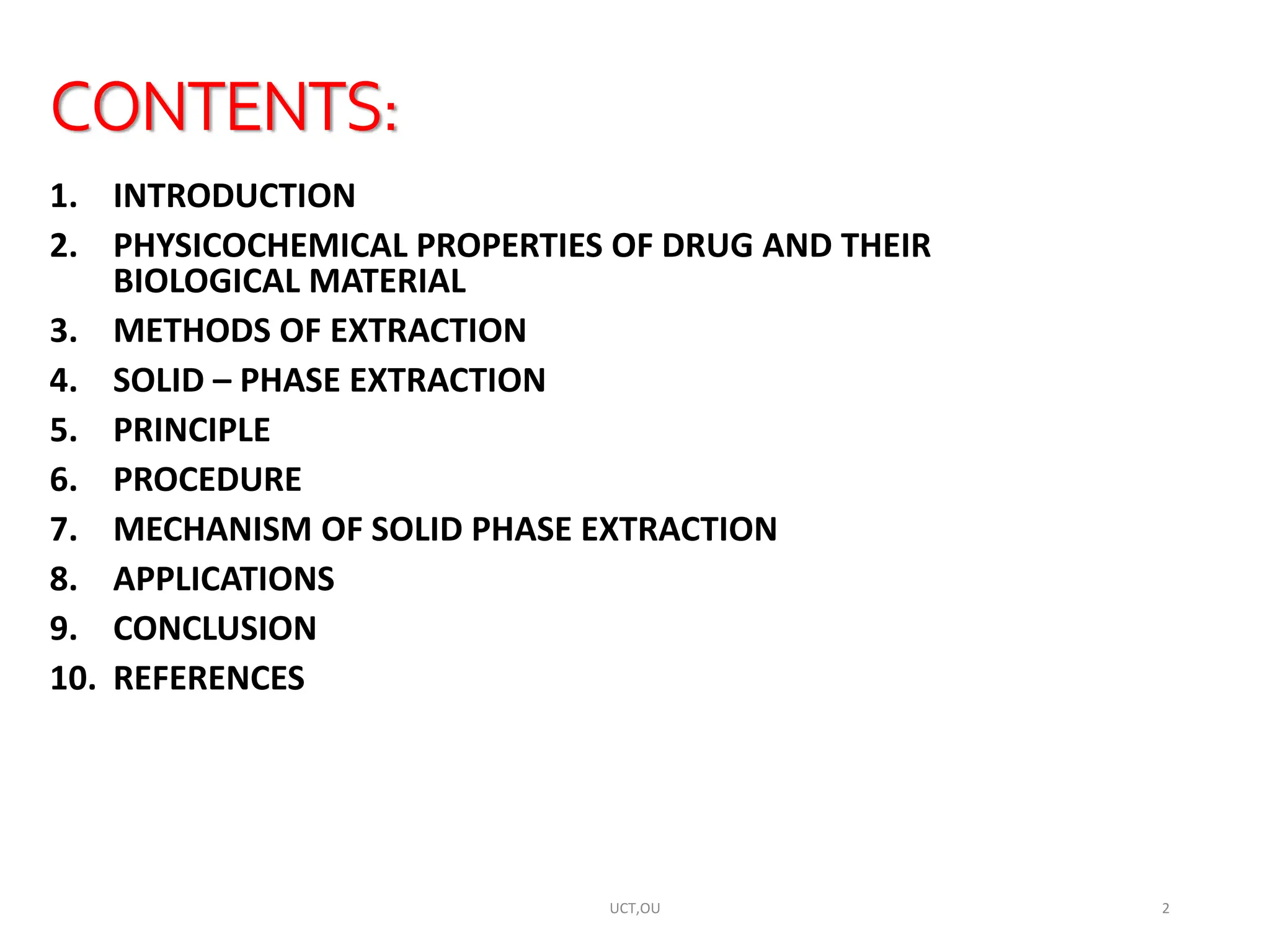 Solid - Phase Extraction By GUNTI SHASHIKANTH | PPTX