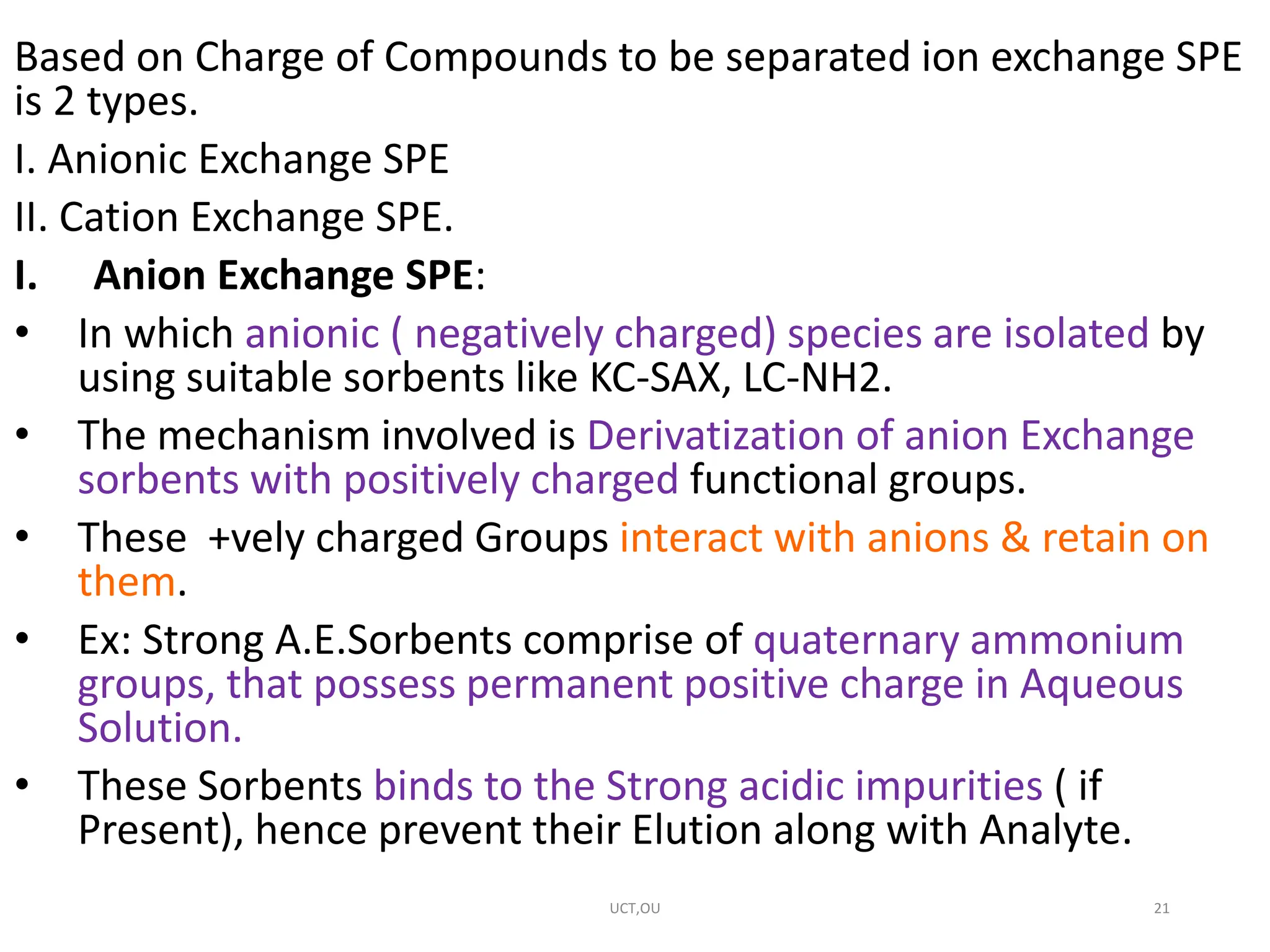 Solid - Phase Extraction By GUNTI SHASHIKANTH | PPTX