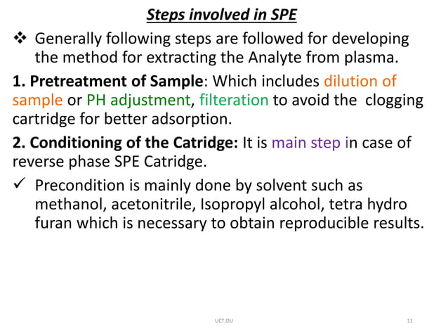 Solid - Phase Extraction By GUNTI SHASHIKANTH | PPTX