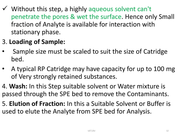 Solid - Phase Extraction By GUNTI SHASHIKANTH | PPTX