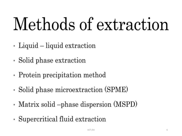 Solid - Phase Extraction By GUNTI SHASHIKANTH | PPTX