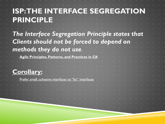 Solid principle | PDF | Web Development | Internet