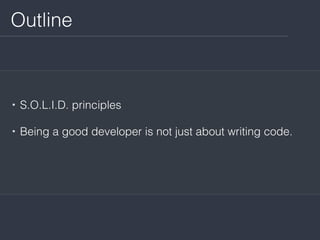 S.O.L.I.D. Principles | PPT