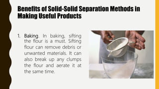Solid solid separation methods | PPTX