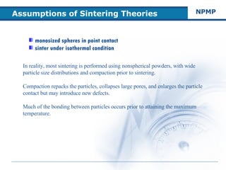 Solid State Sintering Fundamentals | PPT