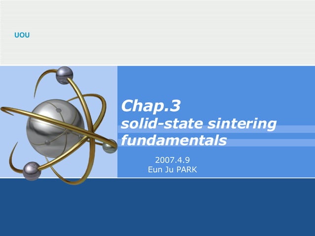 Solid State Sintering Fundamentals | PPT
