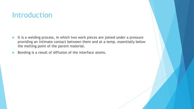 Solid state welding | PPTX | Chemistry | Science