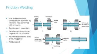 Solid state welding | PPTX
