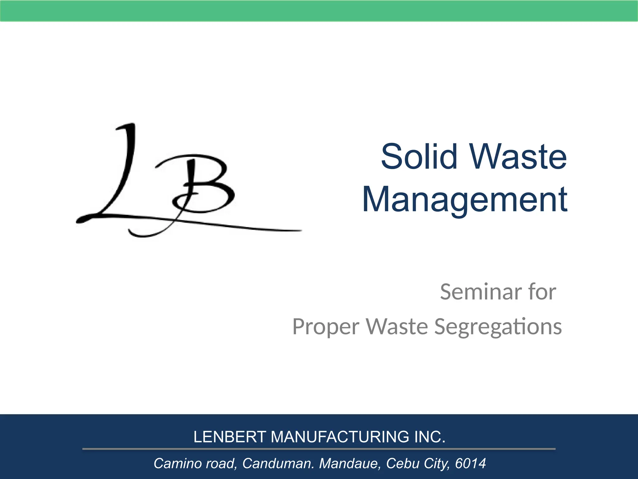 Environmental Solid Waste Management.pptx