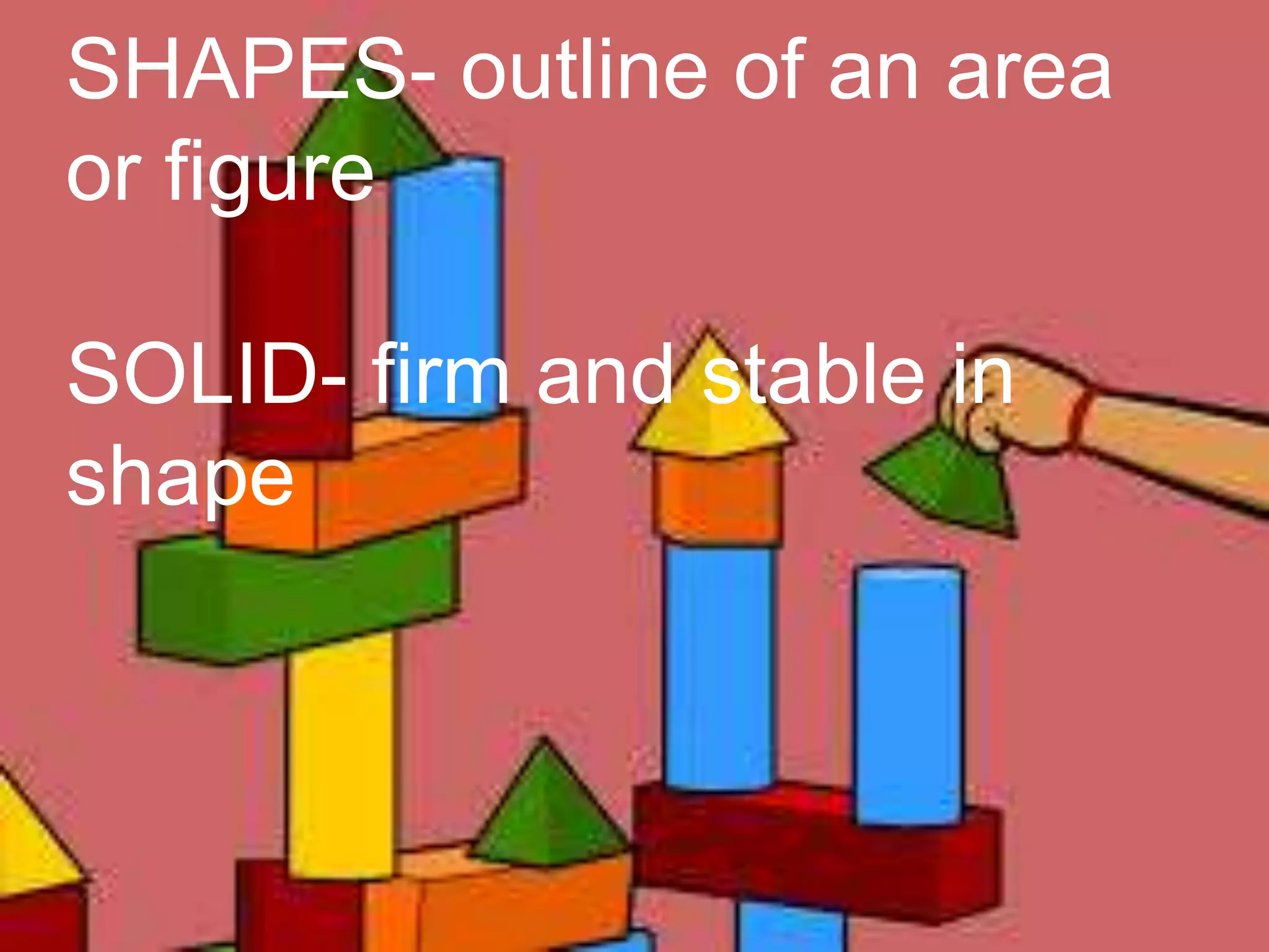 Solid according to shapes. ppt | PPTX