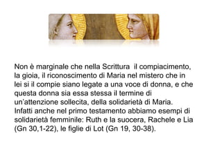 Maria la solidale | PPT