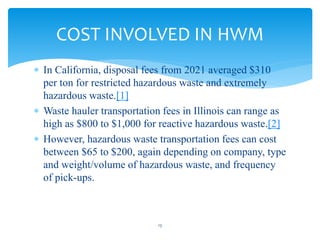 Solid and Hazardous waste Management in USA.pptx