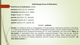 Solid and Soft dosage forms pharmacology.pptx