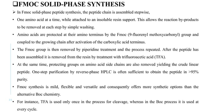 Solid and Solution phase peptide synthesis PPT.pptx | Chemistry | Science