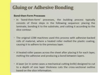 Solid based RP systems LOM Method | PPT