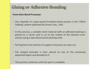 Solid based RP systems LOM Method | PPT
