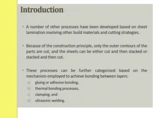 Solid based RP systems LOM Method | PPT