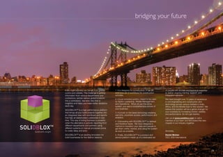 Solidblox brochure | PPT