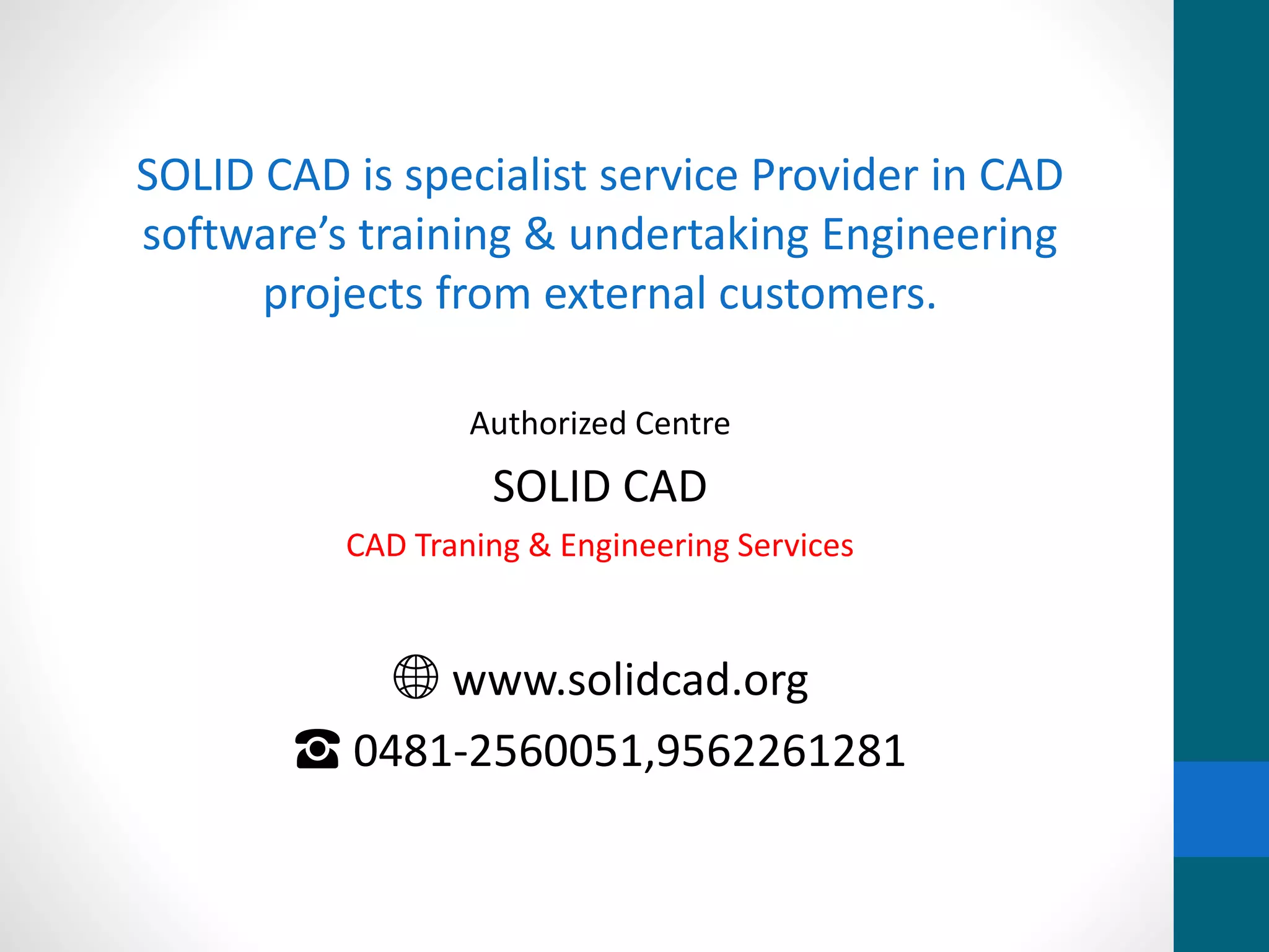 CAD training center | AutoCAD training institutes in Kottayam ...