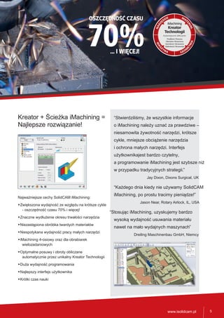 SOLIDCAM iMachining 2D | PDF