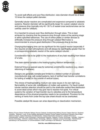 Solid Catalyzed Gas Phase Reactor Selection | PDF
