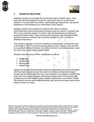 Solid Catalyzed Gas Phase Reactor Selection | PDF