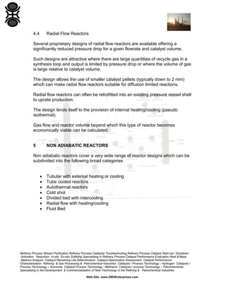 Solid Catalyzed Gas Phase Reactor Selection | PDF