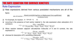 Solid Catalyzed Reactions | PPTX