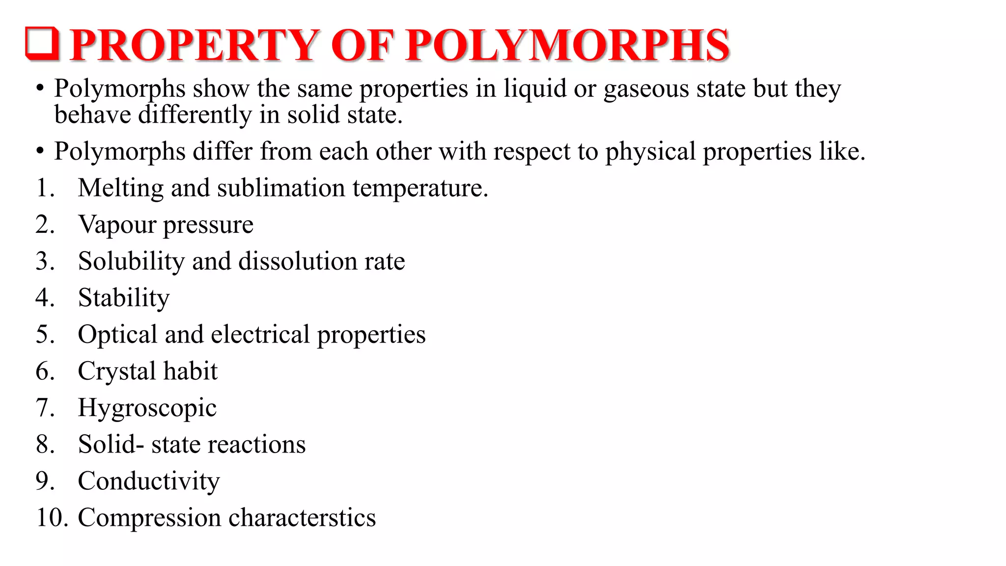 State of matter and properties of matter (Part-7)(Solid-crystalline, Amorphous and Polymorphism ...