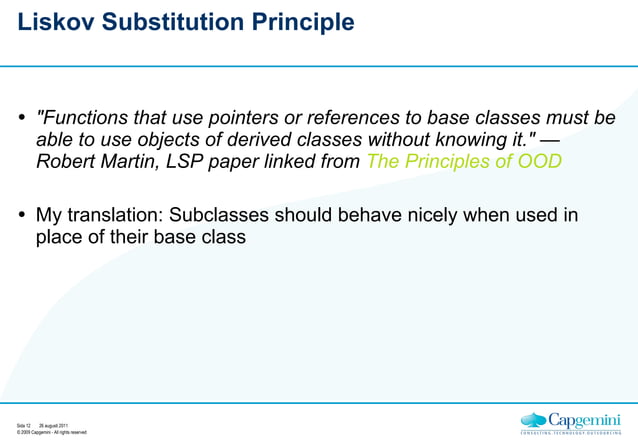 SOLID Design Principles | PPT | Programming Languages | Computing