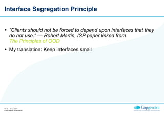 SOLID Design Principles | PPT