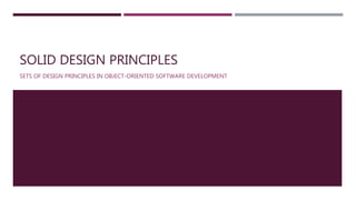 Solid design principles | PPT