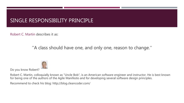 Solid design principles | PPT