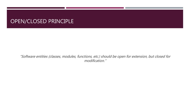Solid design principles | PPT