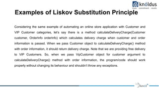 SOLID Design Principles for Test Automaion | PDF