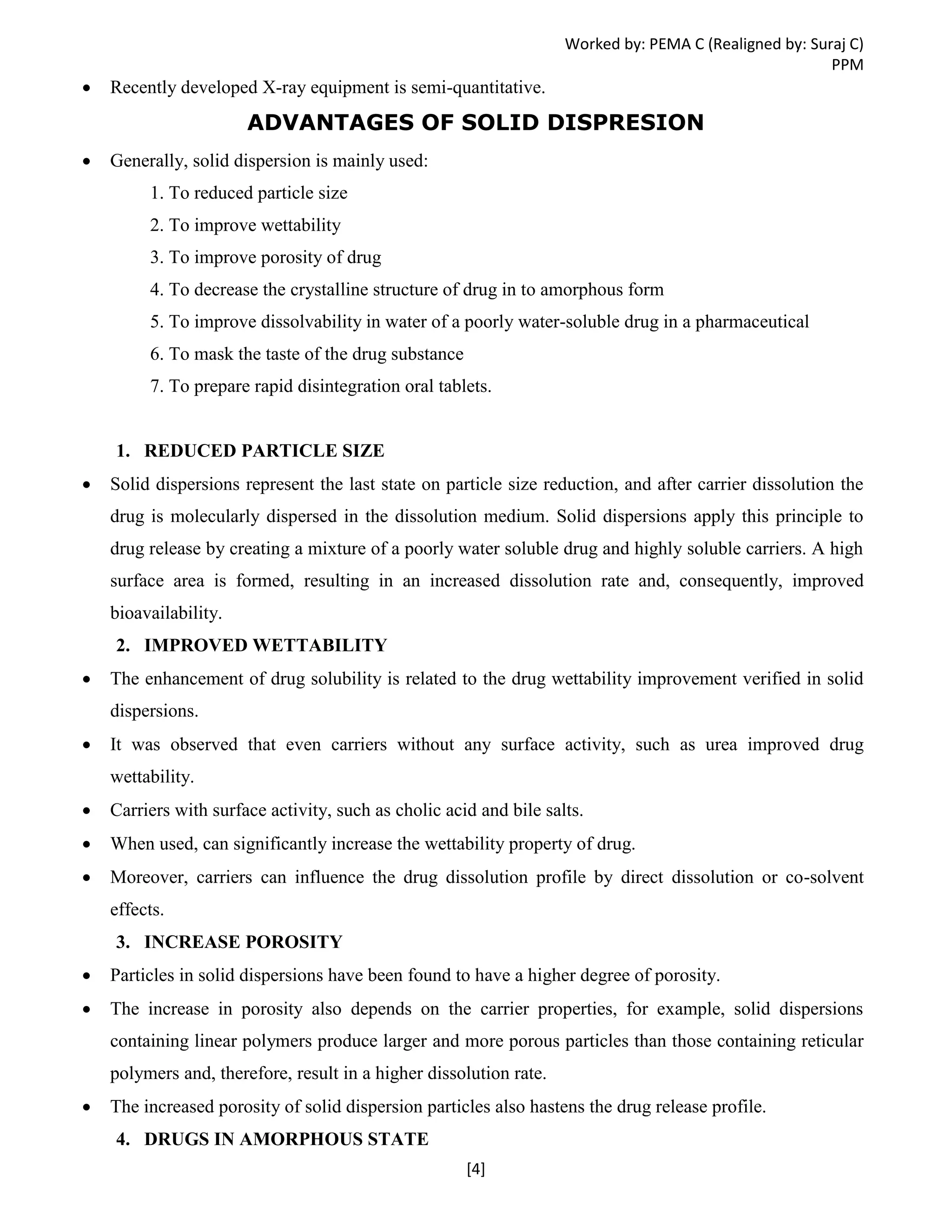 Solid Dispersion - Solubility enhancing tool | PDF