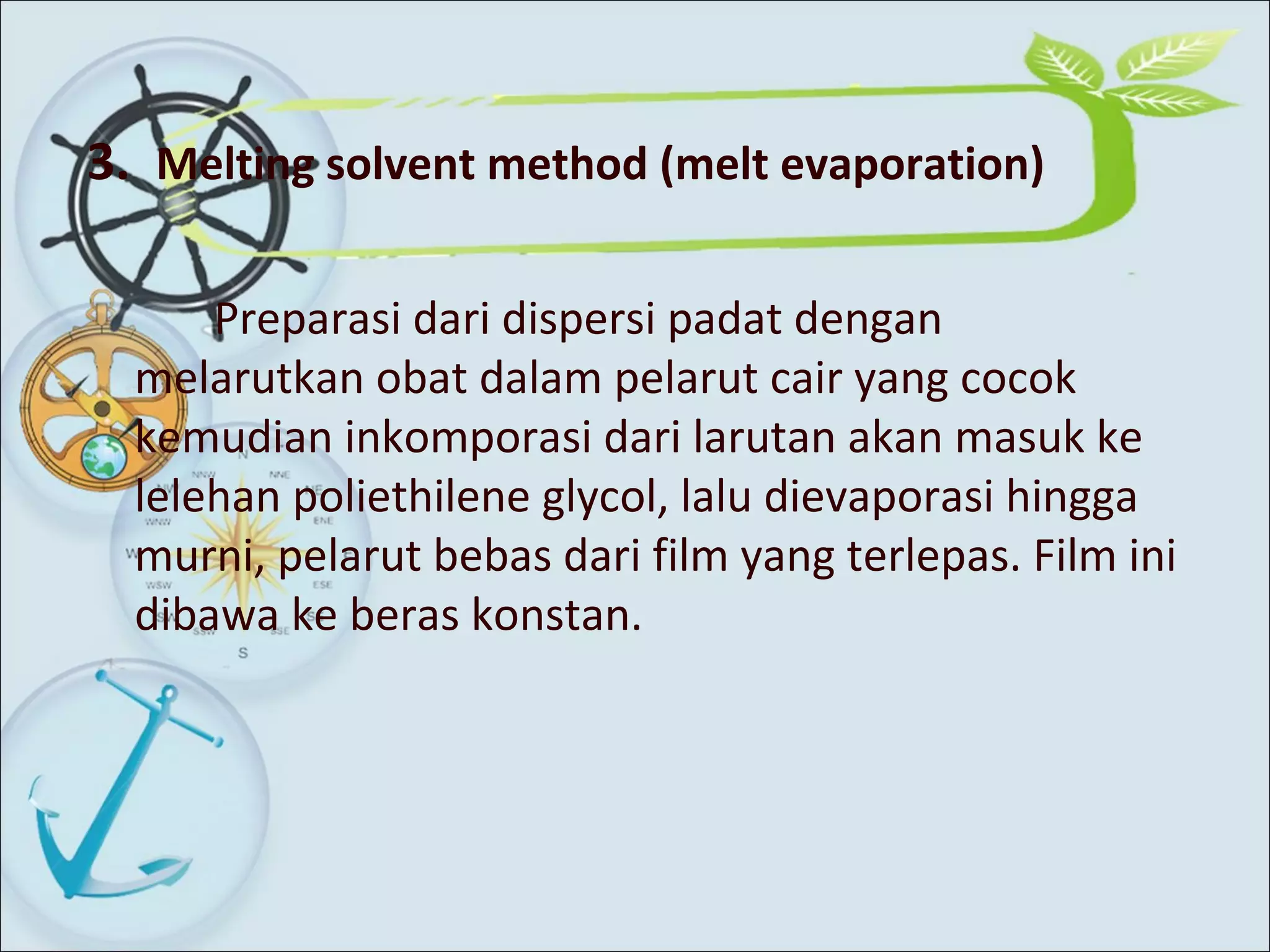 Solid dispersion pptx | PPT