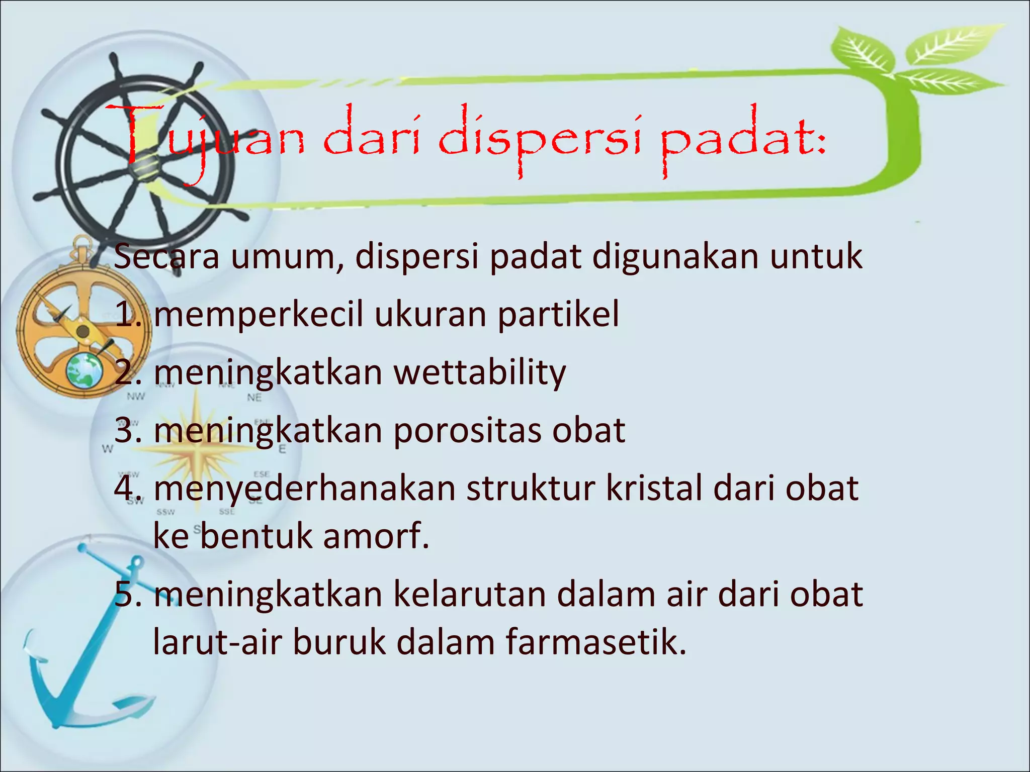Solid dispersion pptx | PPT