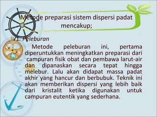 Solid dispersion pptx | PPT