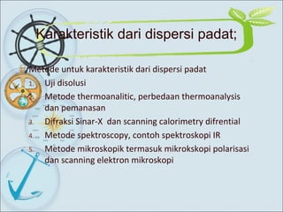 Solid dispersion pptx | PPT
