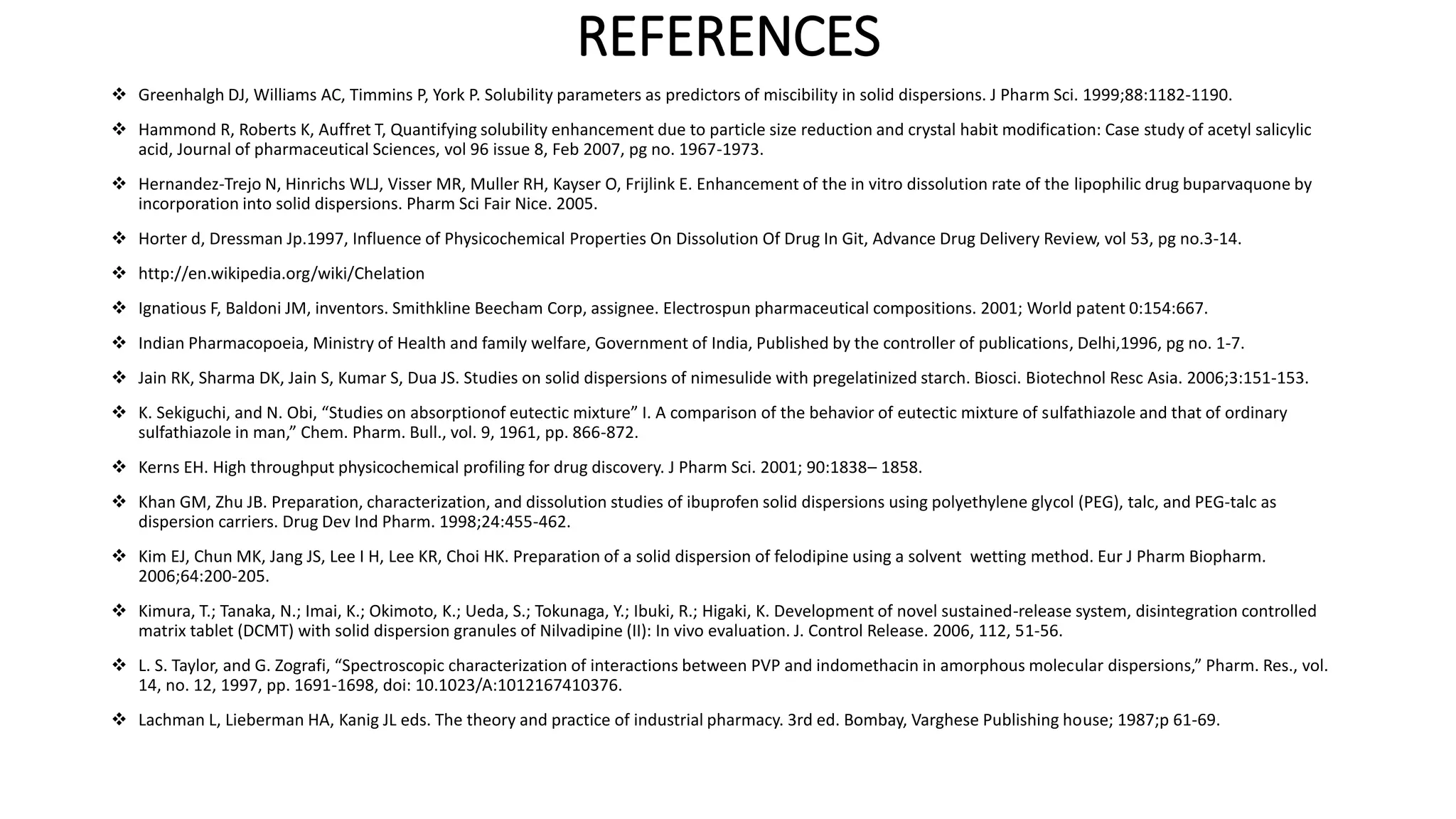 SOLID DISPERSION TECHNIQUE | PPTX