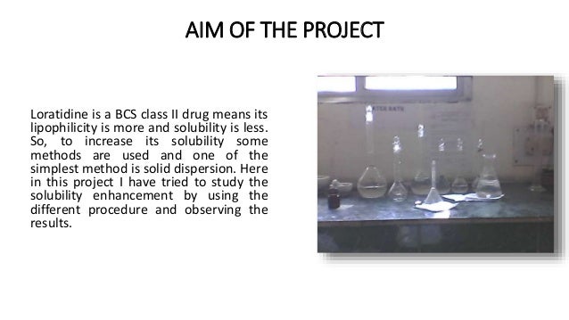 SOLID DISPERSION TECHNIQUE
