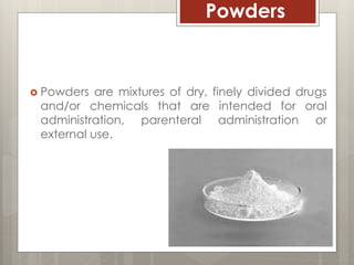 Solid dosage forms | PPTX