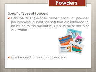 Solid dosage forms | PPTX