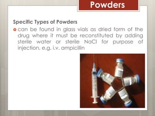 Solid dosage forms | PPTX
