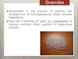 Solid dosage forms | PPTX