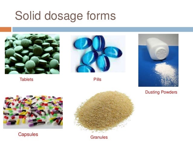 Solid Dosage Forms solid-dosage-forms