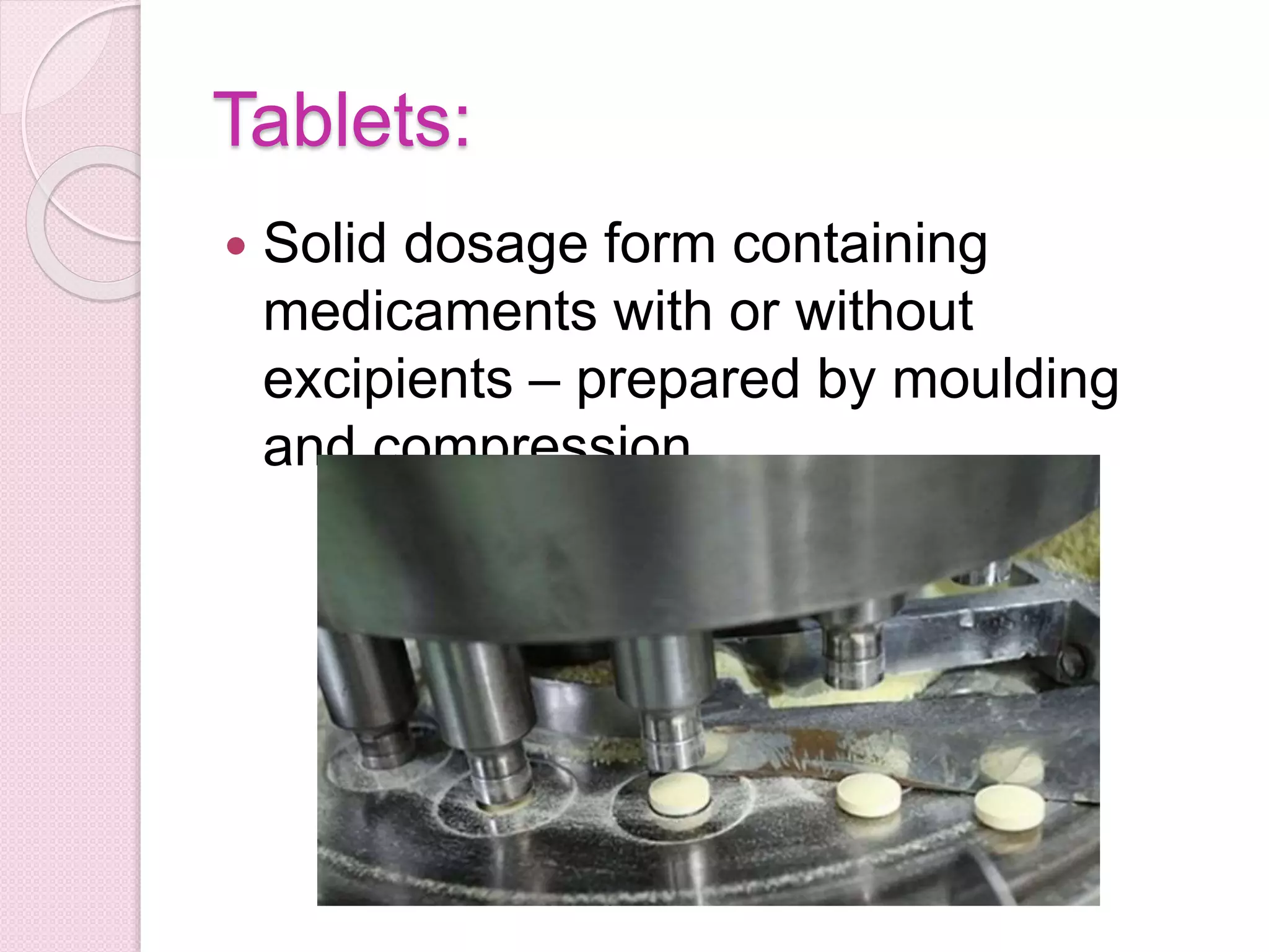 Solid dosage forms ppt | PPTX